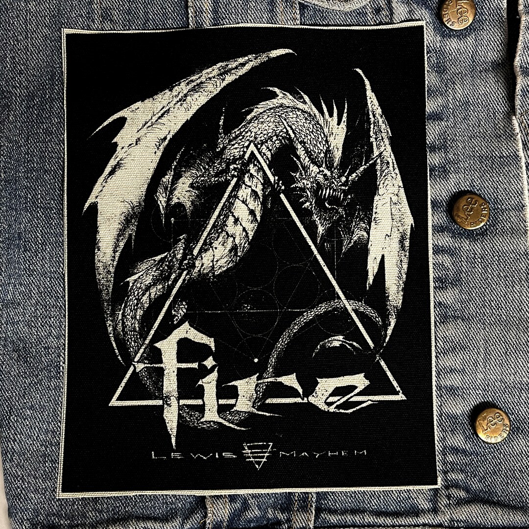 Fire, Dragon, Element, Patch, Dragon Patch, Cloth Patch, Canvas Patch ...