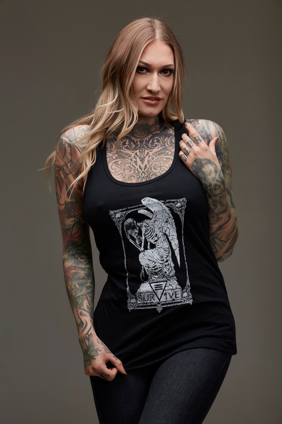 Survive Sympathy Angel Gas Mask Angel Tank Gas Mask - Etsy