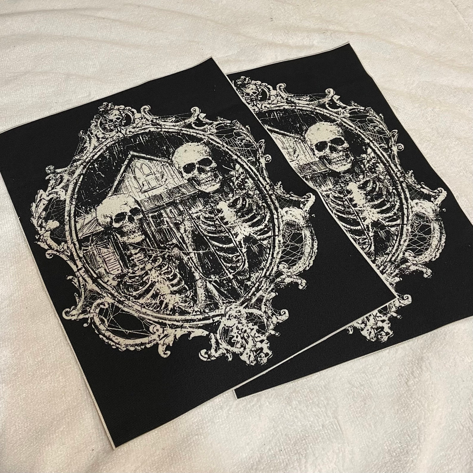 American Gothic, Back Patch, Goth Patch, Cloth Patch, Canvas Patch ...