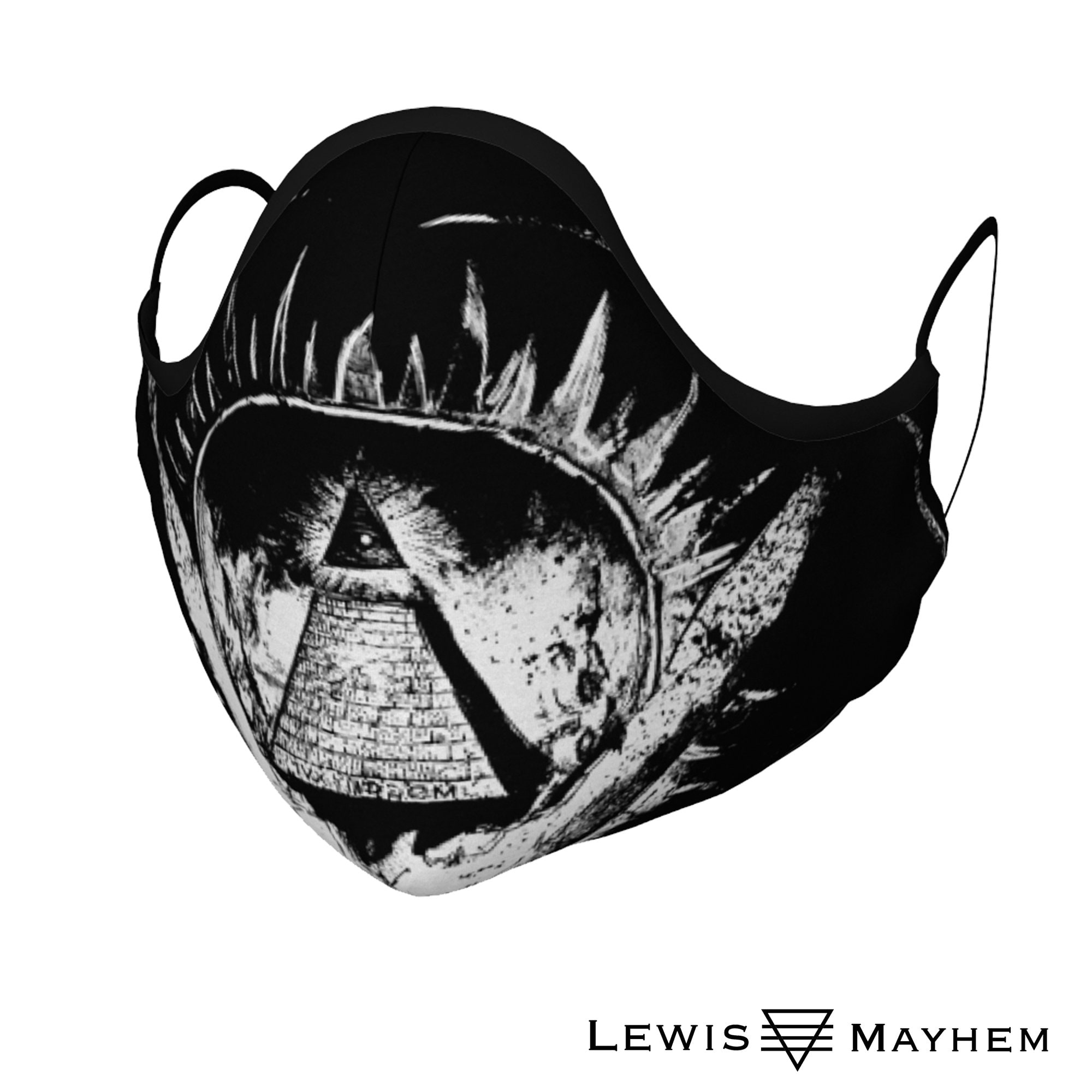 Illuminati Face Mask Occult Face Mask Washable Reusable | Etsy