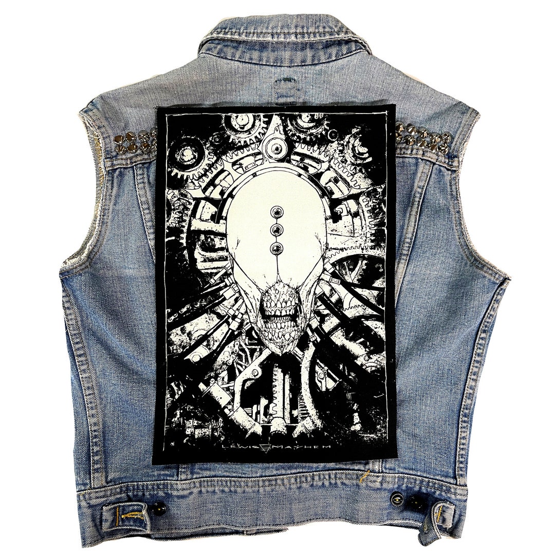 Fear Engine 2, Back Patch, Fear, Machine, Canvas Patch, Cloth Patch ...