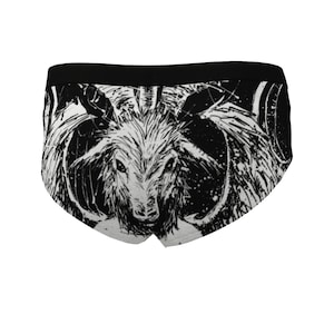 Baphomet, Baphomet Cheeky Briefs, Baphomet Underwear, Satanic Temple ...
