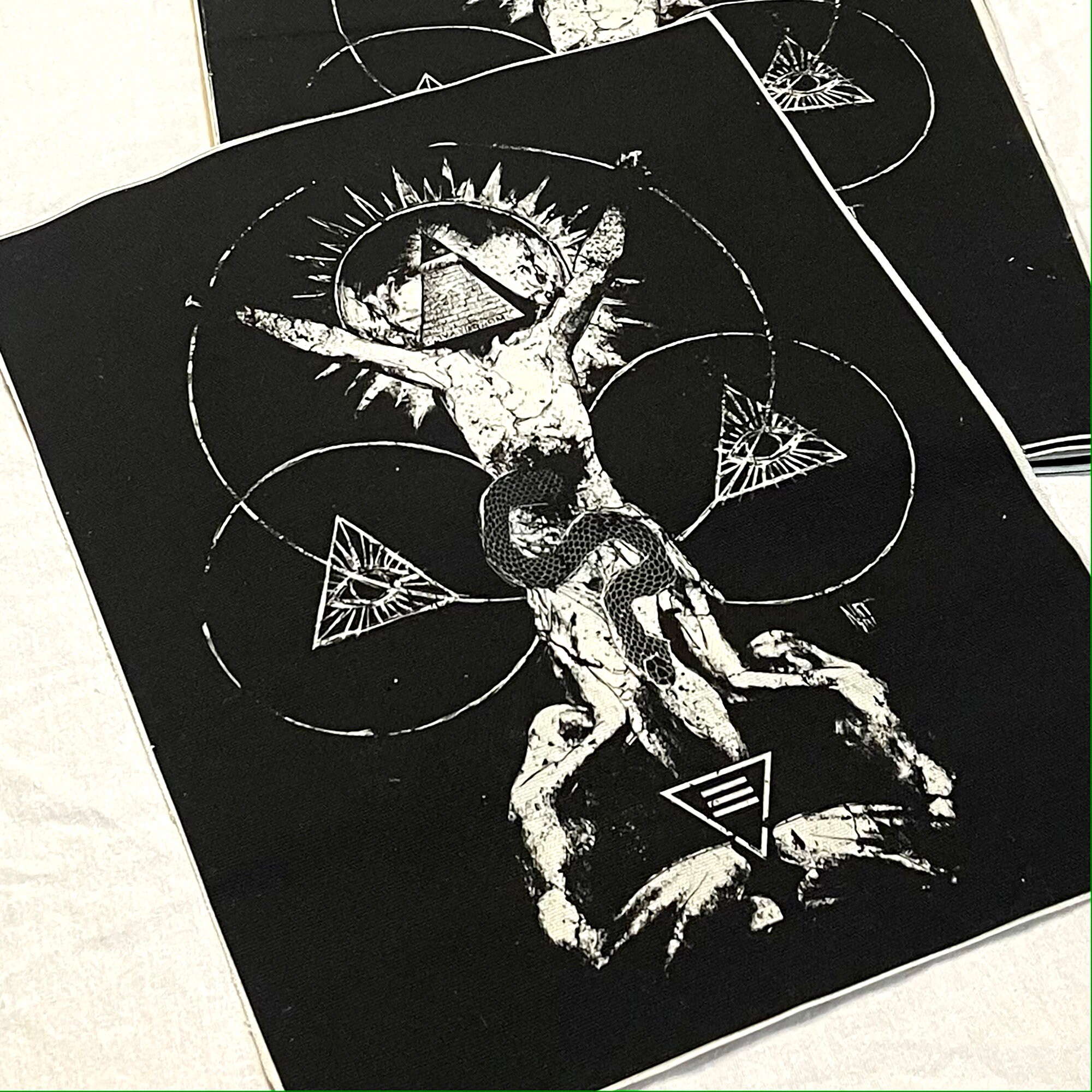 Worship Back Patch Occult Back Patch Back Patch Gothic | Etsy