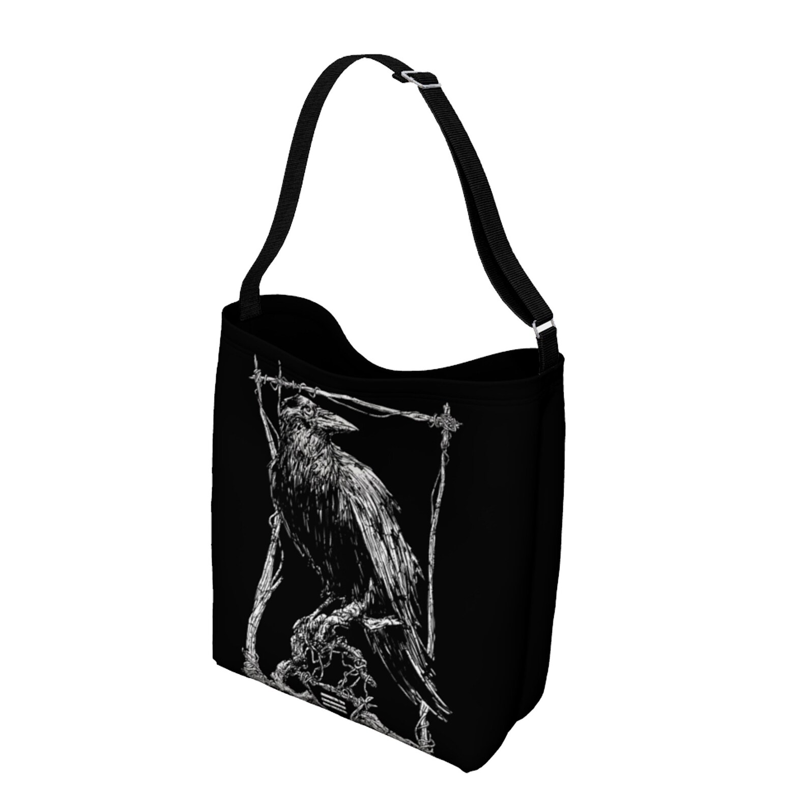 Raven Bag, Raven Tote, Gothic Bag, Occult Bag, Occult Purse, Occult ...