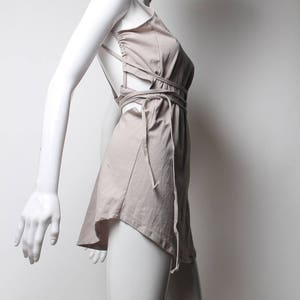 Tunic Dress, Open Back Tunic, Sexy Tunic, Multi Wear Tunic, Short Party ...