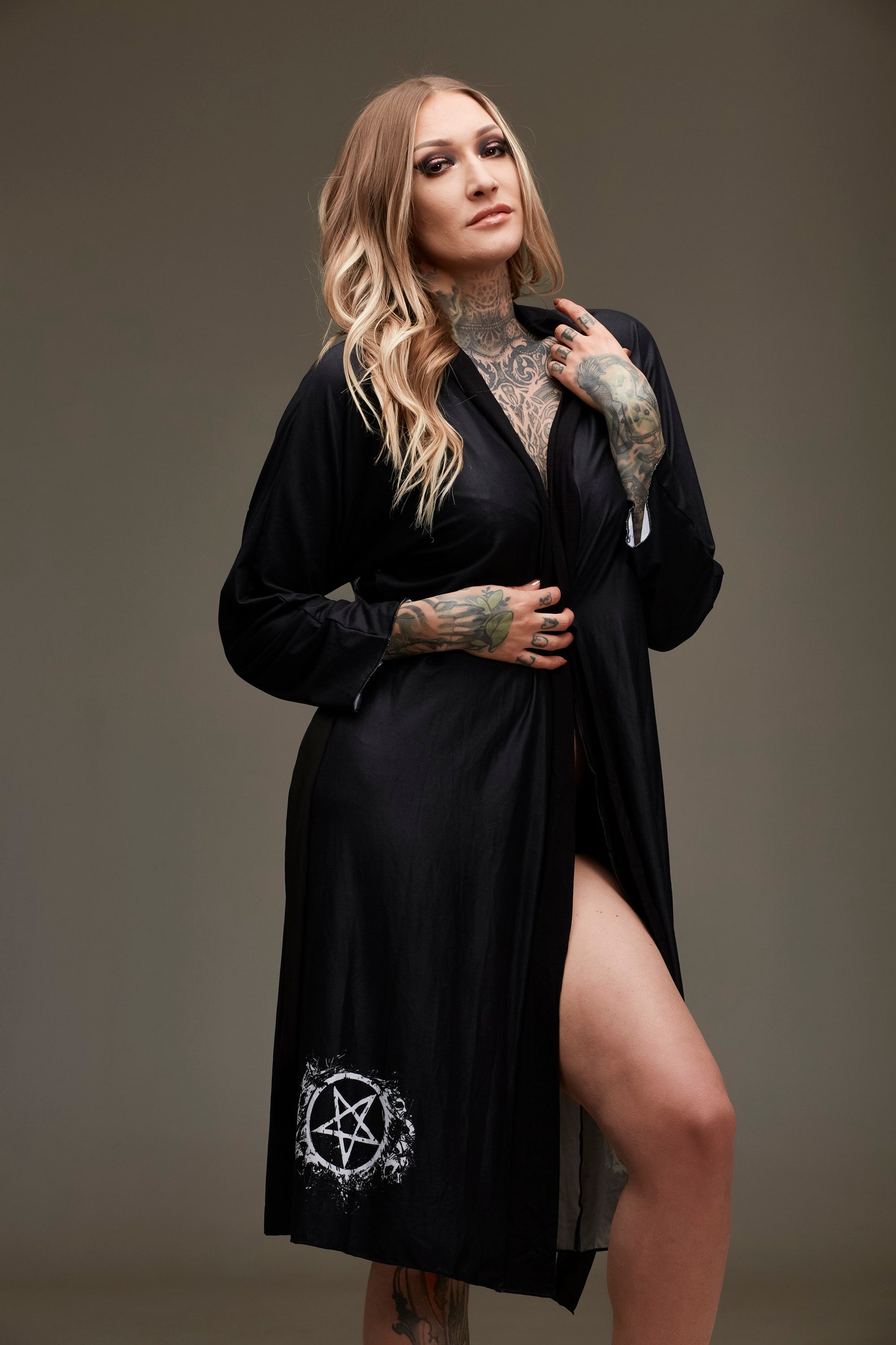 Baphomet Kimono, Baphomet, Satan, Devil, Satanic Temple, Baphomet Robe ...