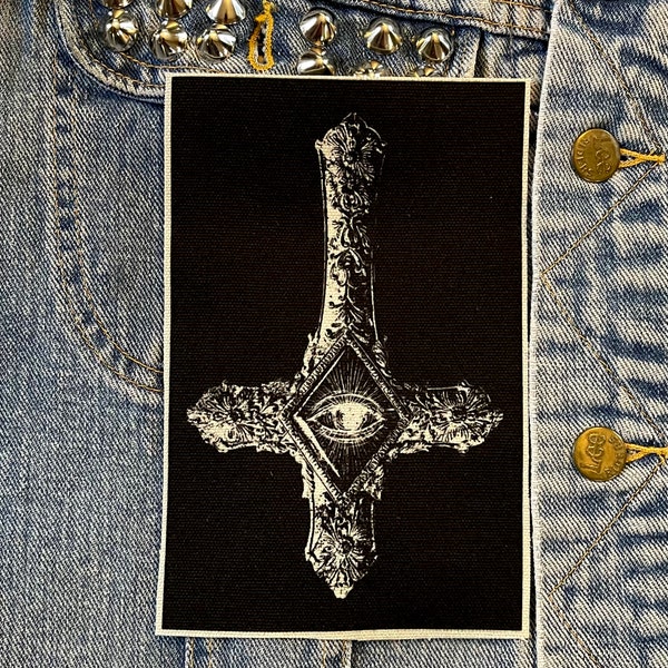 Upside Down Cross - Etsy
