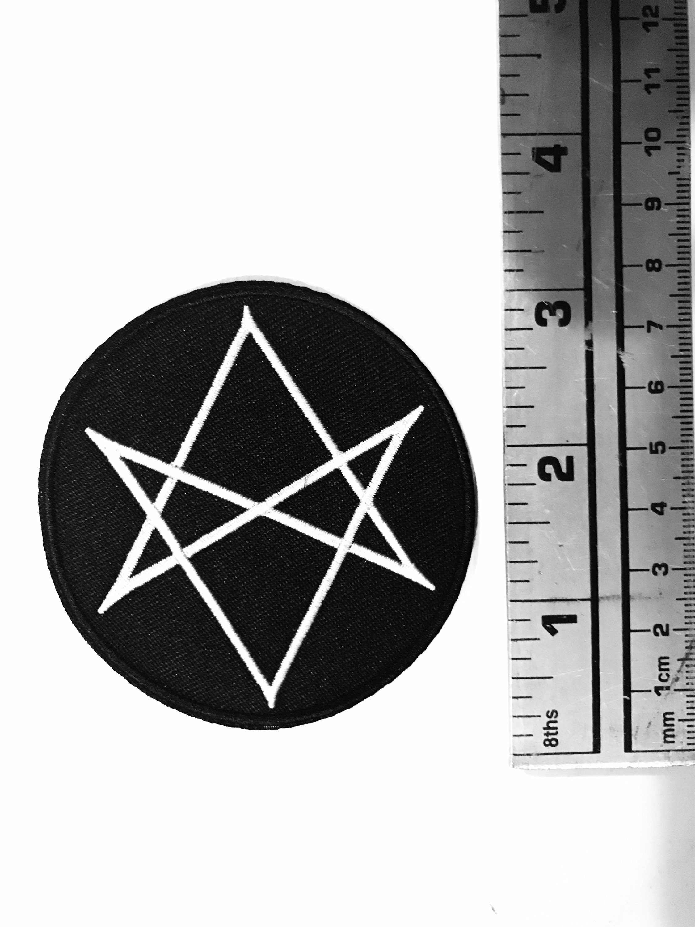 Hexagram Patch, Thelema, Aleister Crowley, Unicursal Hexagram, Six ...