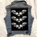 Back Patch, Cat Skull Patch, Large Patch, Cat Patch, Wings, Bat Cat ...