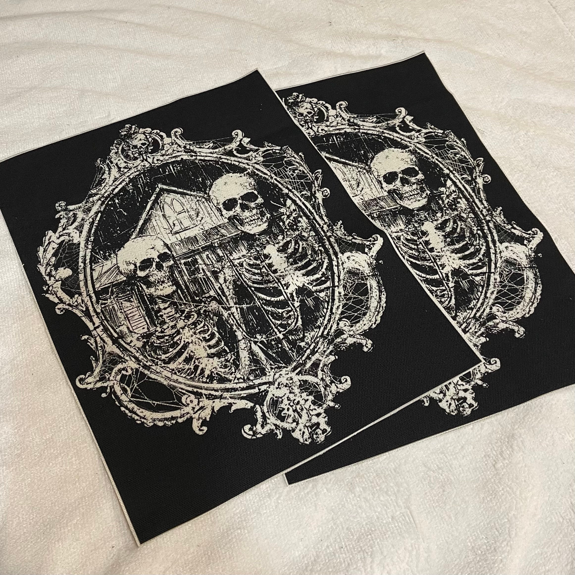 American Gothic, Back Patch, Goth Patch, Cloth Patch, Canvas Patch ...