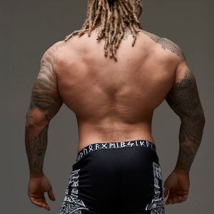 Thor's Hammer Boxers, Thors Hammer, Mens Boxers, Mens Underwear, Runes ...