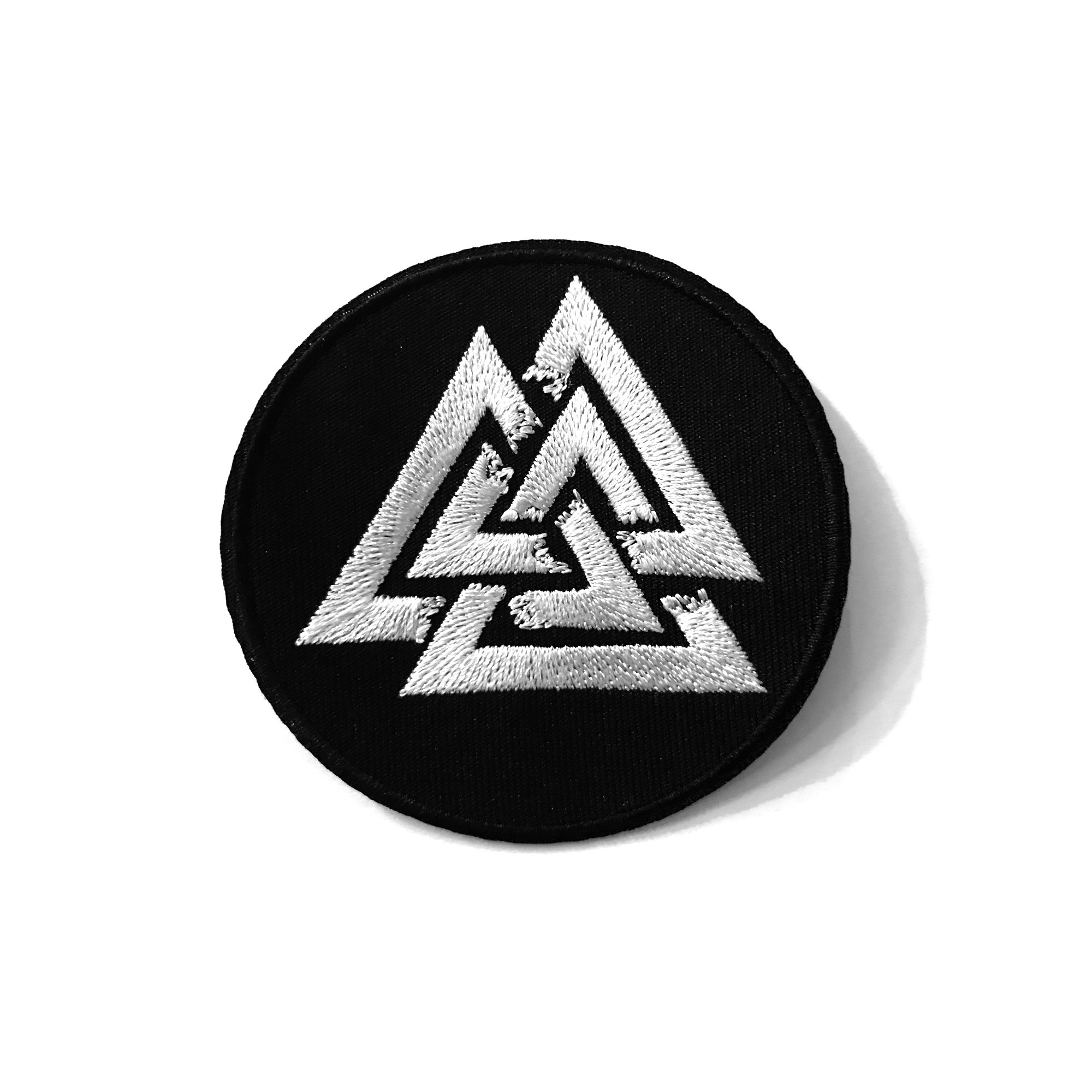 Valknut Patch Valknut Interlocked Triangles Viking Norse | Etsy Canada