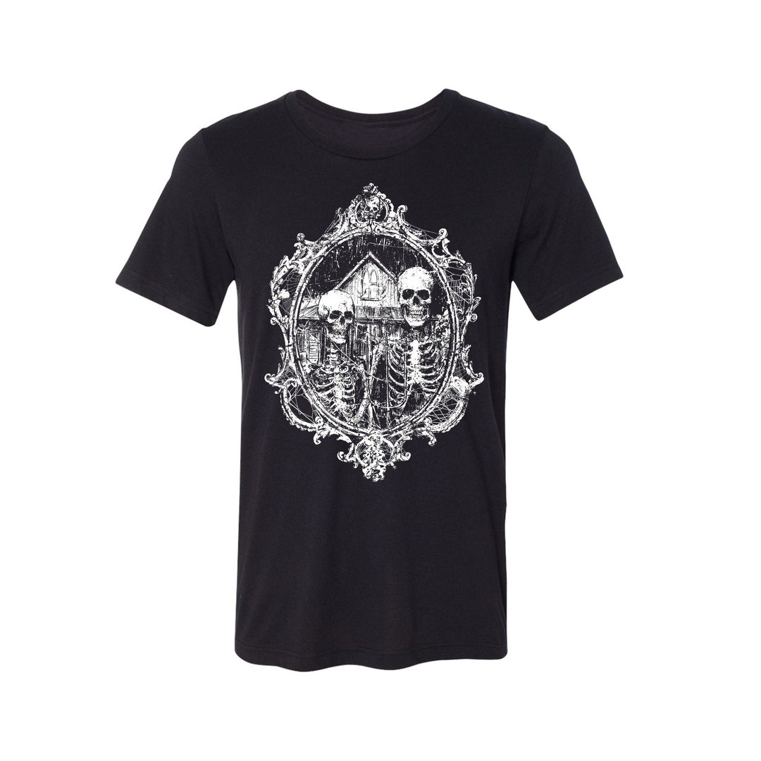 American Gothic, American Gothic Shirt, Gothic Shirt, Skeleton Shirt ...
