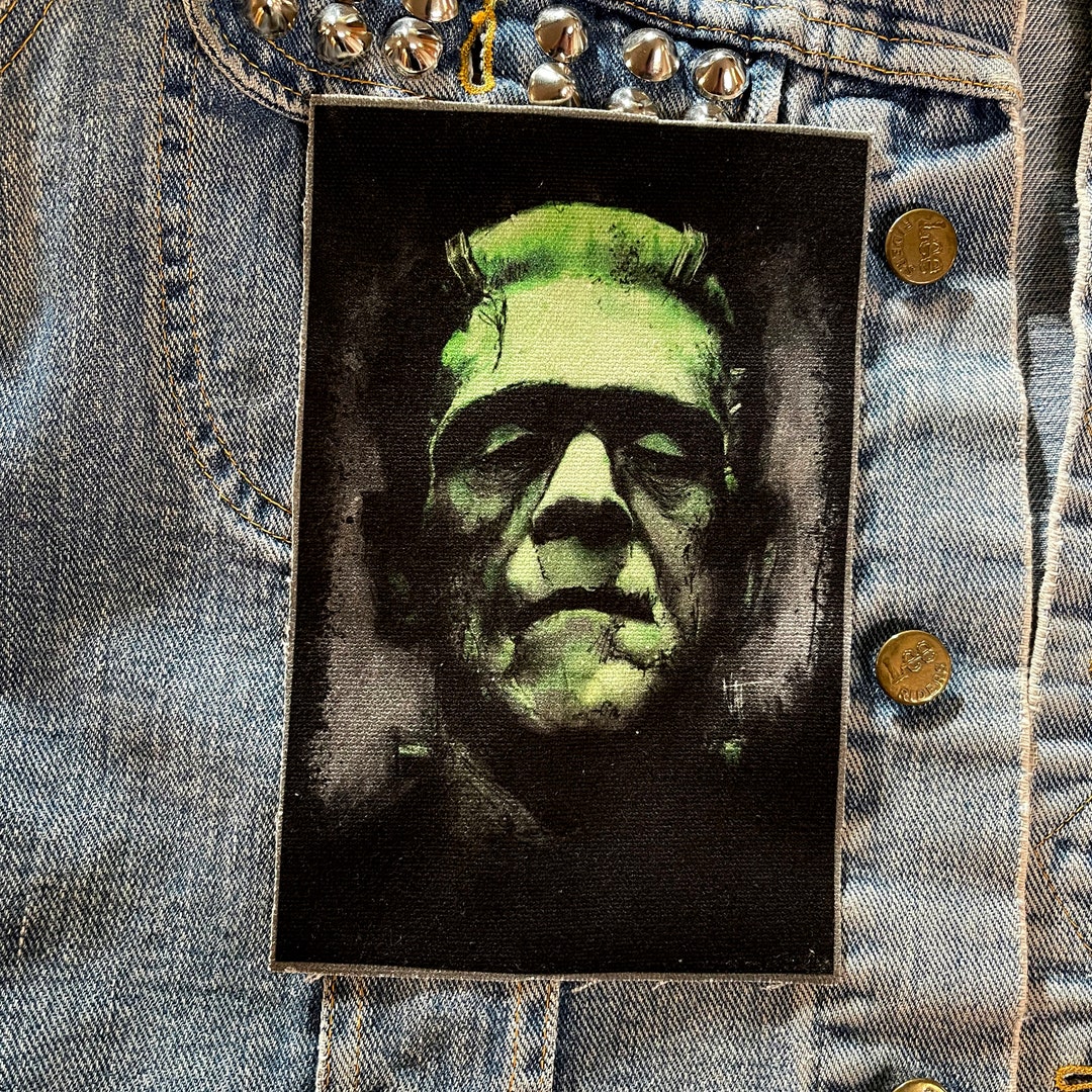 Classic Frank, Patch, Frankenstein, Frankenstein Patch, Cloth Patch ...