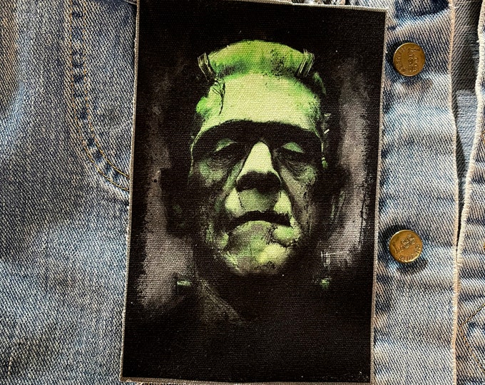 Classic Frank Patch Frankenstein Frankenstein Patch Cloth - Etsy