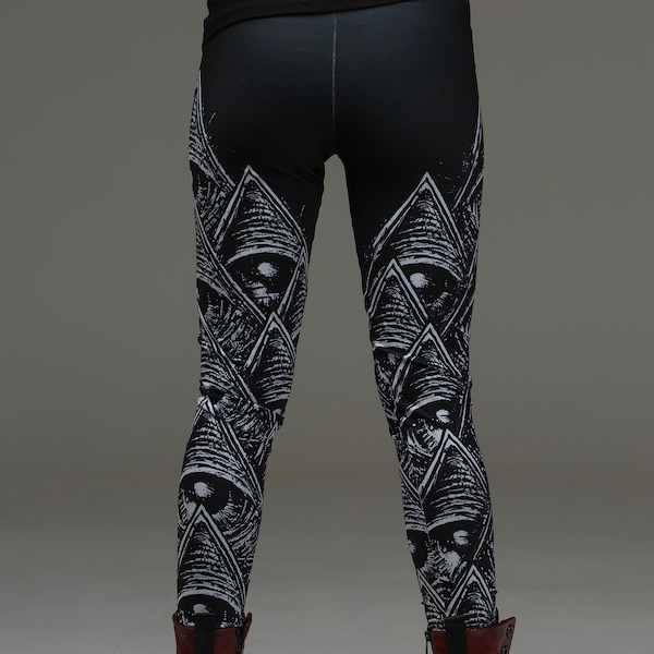 Gothic Leggings Etsy