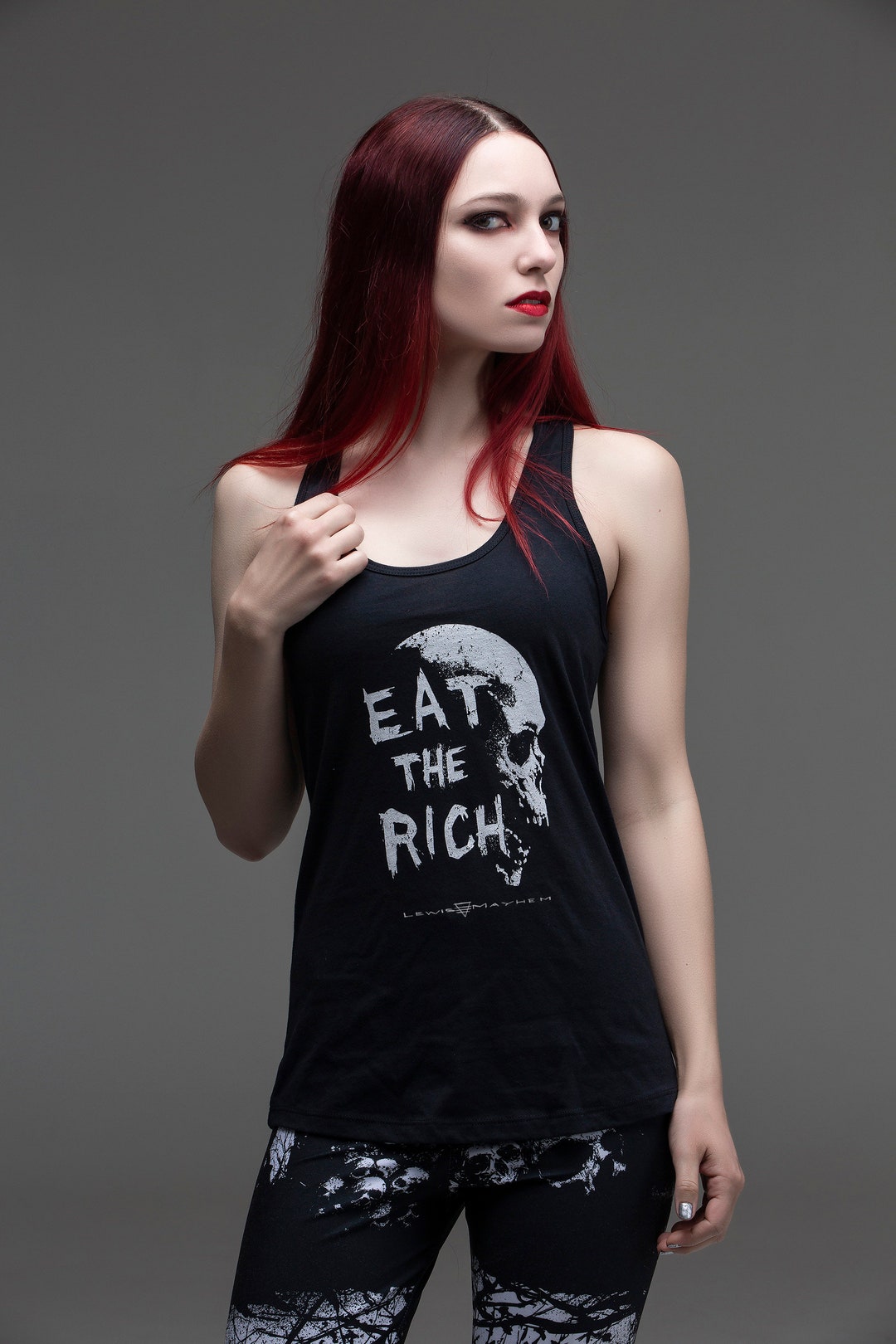 Eat the Rich, Racer Back, Tank, Eat the Rich Tank, Punk Tank, Punk ...