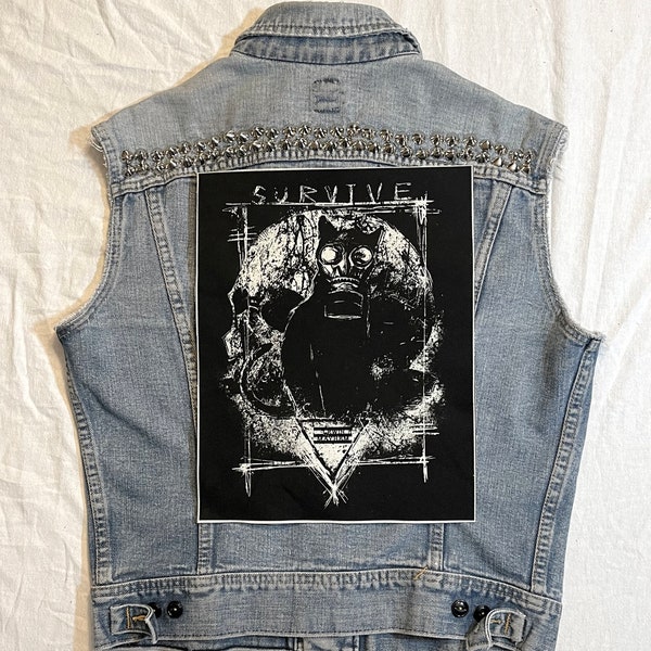 Vest Back Patch - Etsy