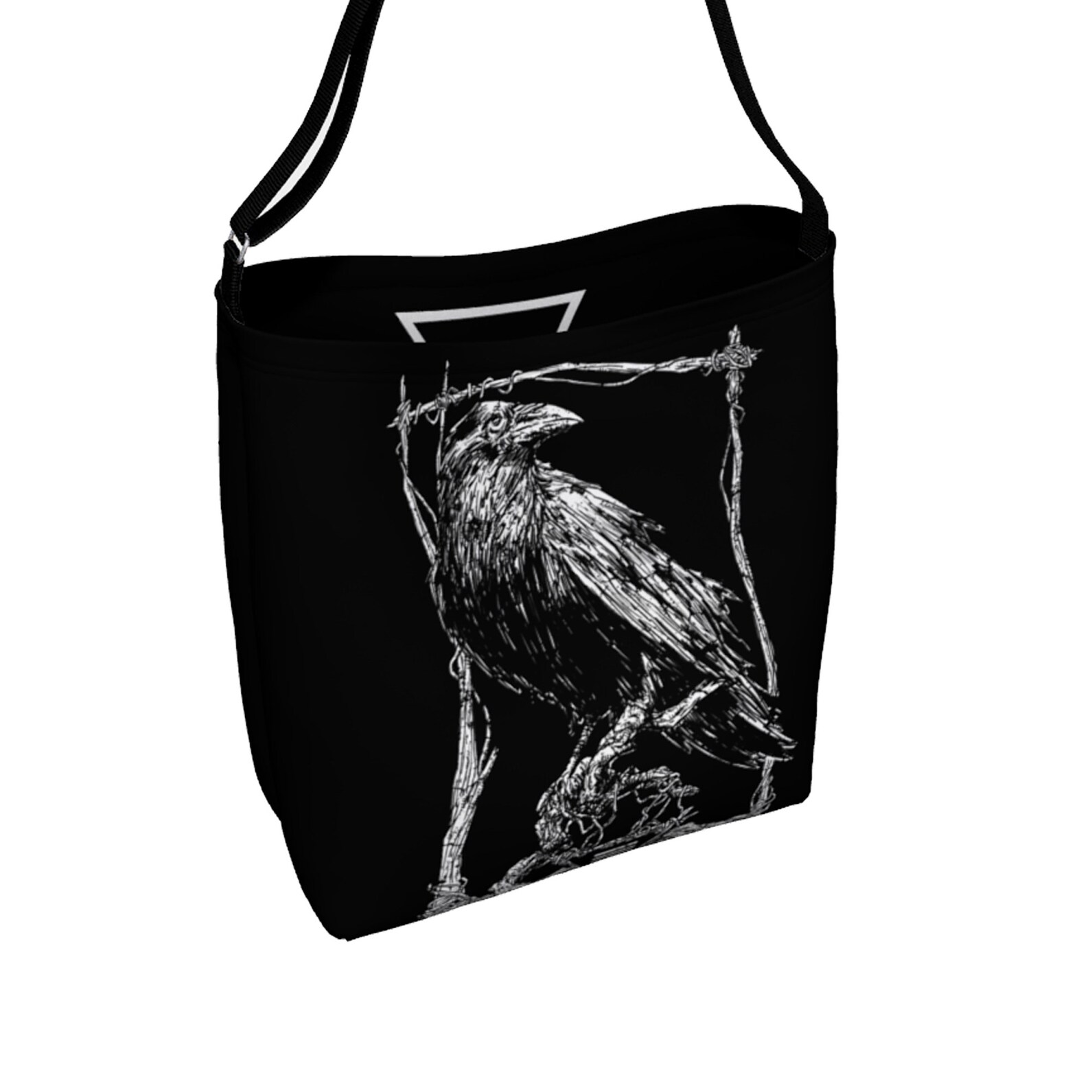 Raven Bag, Raven Tote, Gothic Bag, Occult Bag, Occult Purse, Occult ...