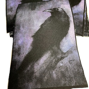 Purple, Crow, Patch, Crow Patch, Raven Patch, Ravens, Raven, Black Bird ...