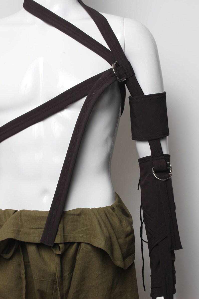 Brown Arm Bracer Harness Assassins Assassins Wear Festival - Etsy Denmark