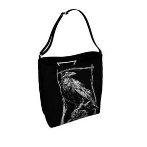 Raven Bag, Raven Tote, Gothic Bag, Occult Bag, Occult Purse, Occult ...