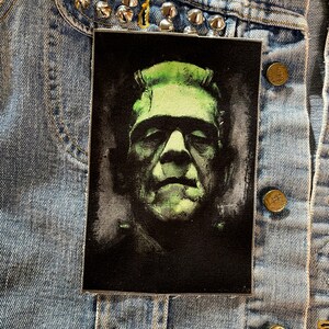 Classic Frank, Patch, Frankenstein, Frankenstein Patch, Cloth Patch ...