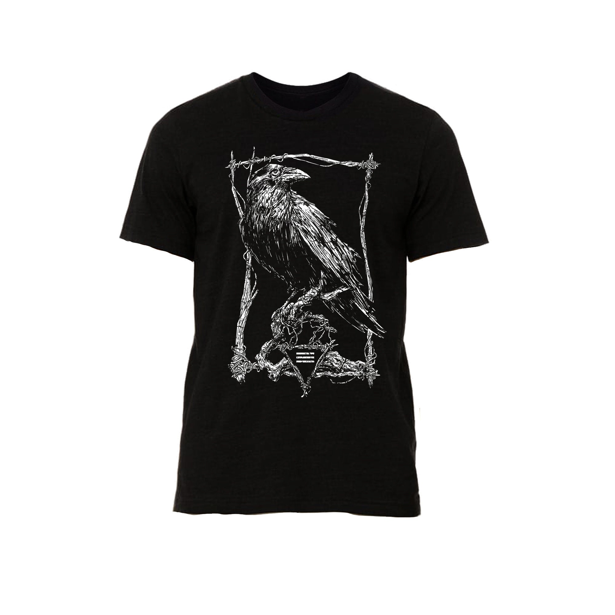 Raven shirt unisex raven shirt raven t shirt goth shirt | Etsy