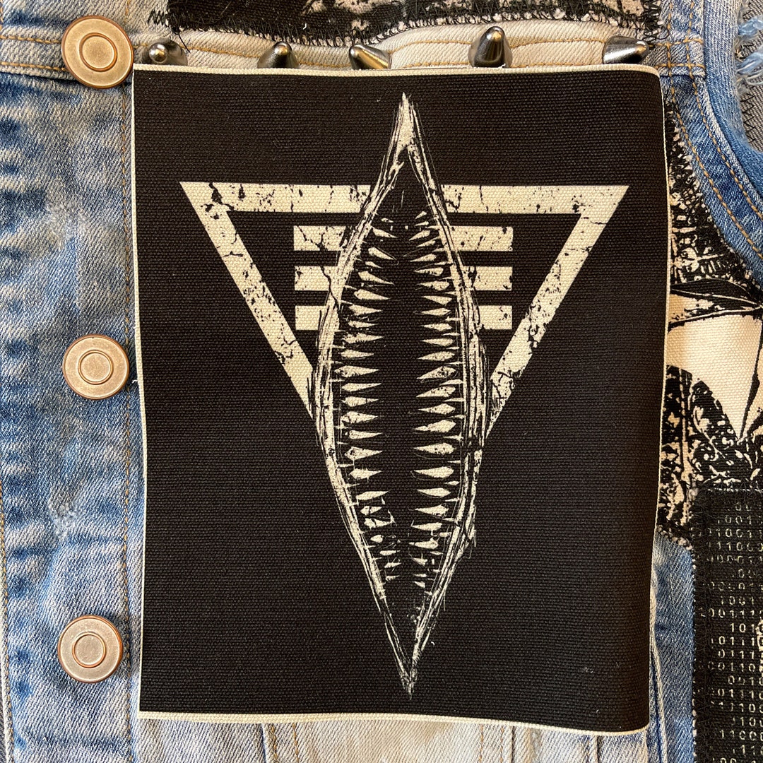 Vagina Dentata, Patch, Teeth, Punk Patch, Patches, Punk, Diy, Battle ...