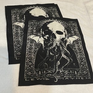 Cthulhu, Elder Gods, Back Patch, Cthulhu Back Patch, Canvas Back Patch ...