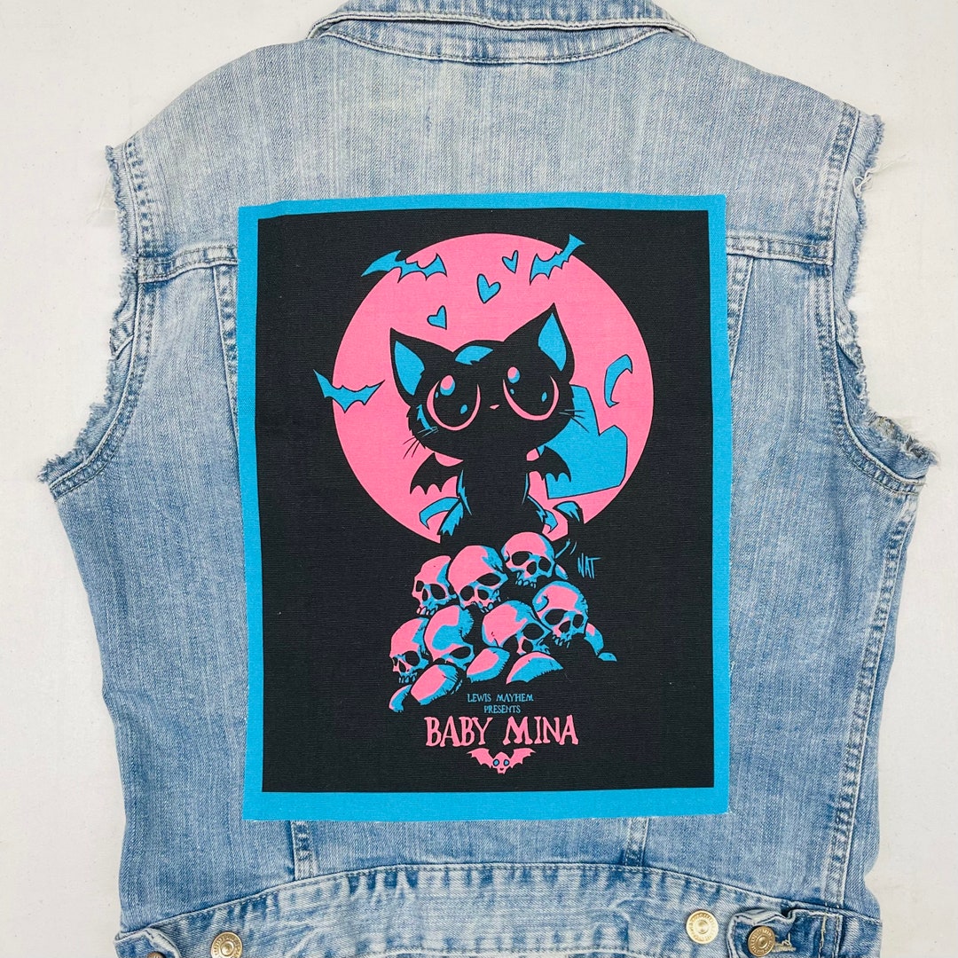 Baby Mina, Cute, Cloth Patch, Canvas Patch, Cotton Patch, Fabric Patch ...