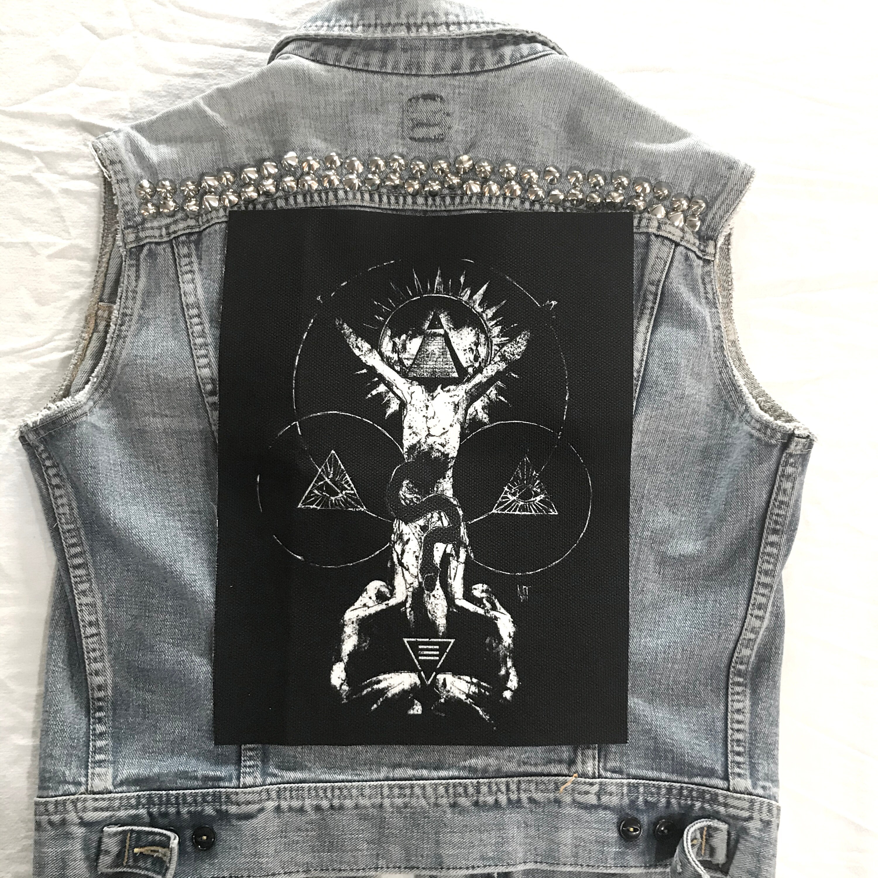 Worship back patch occult back patch back patch gothic | Etsy