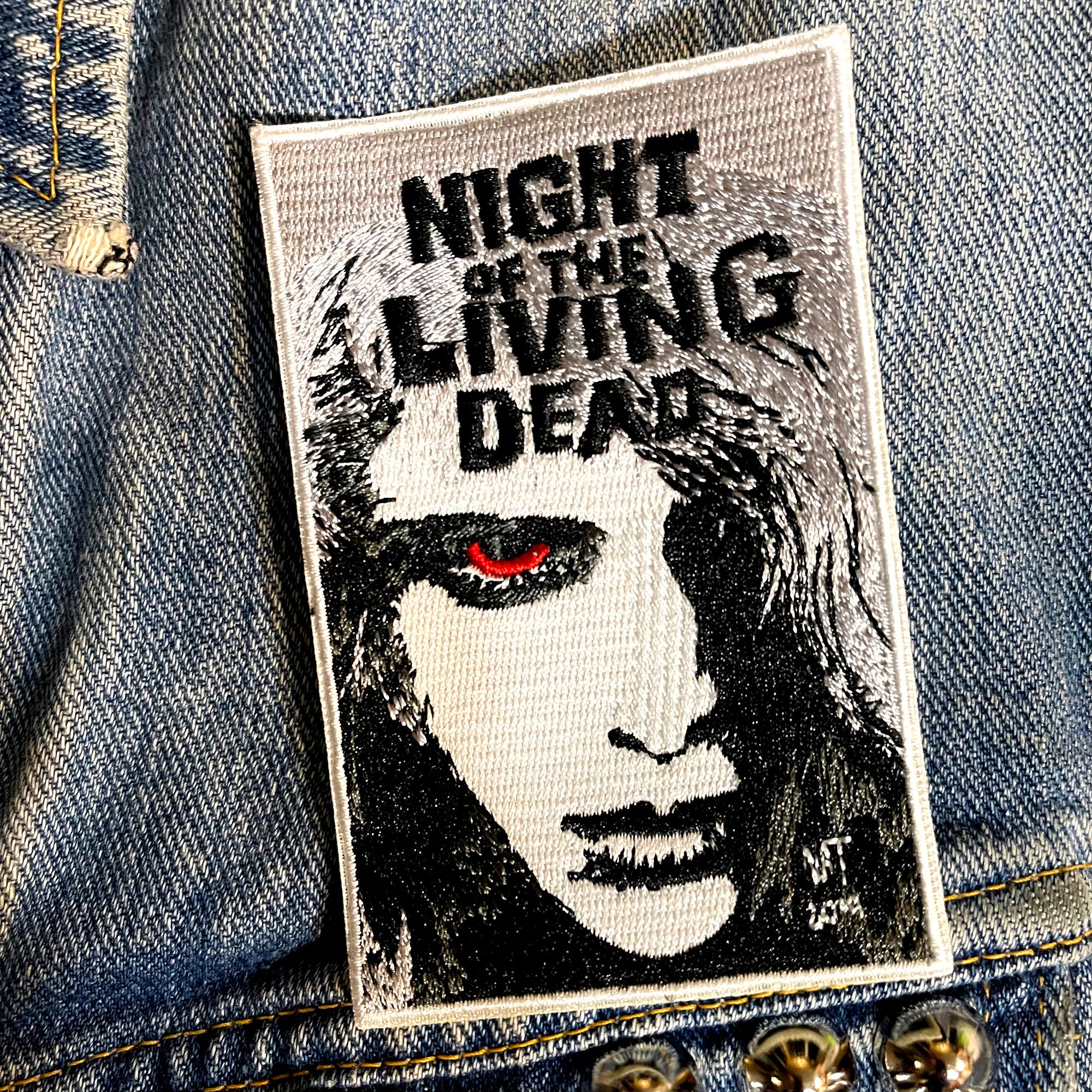 Night of the Living Dead Patch Patch Patches Horror Horror | Etsy