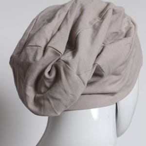 Beige Dread Toque, Dread Hat, Slouch Hat, Slouchy Hat, Slouchy Beanie ...