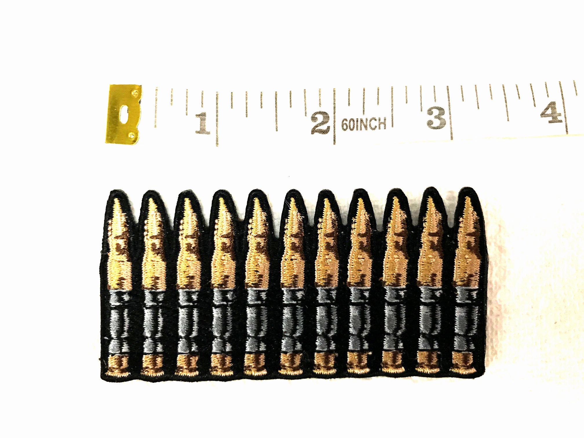 Bullet patch bullet belt punk patch collar patch | Etsy