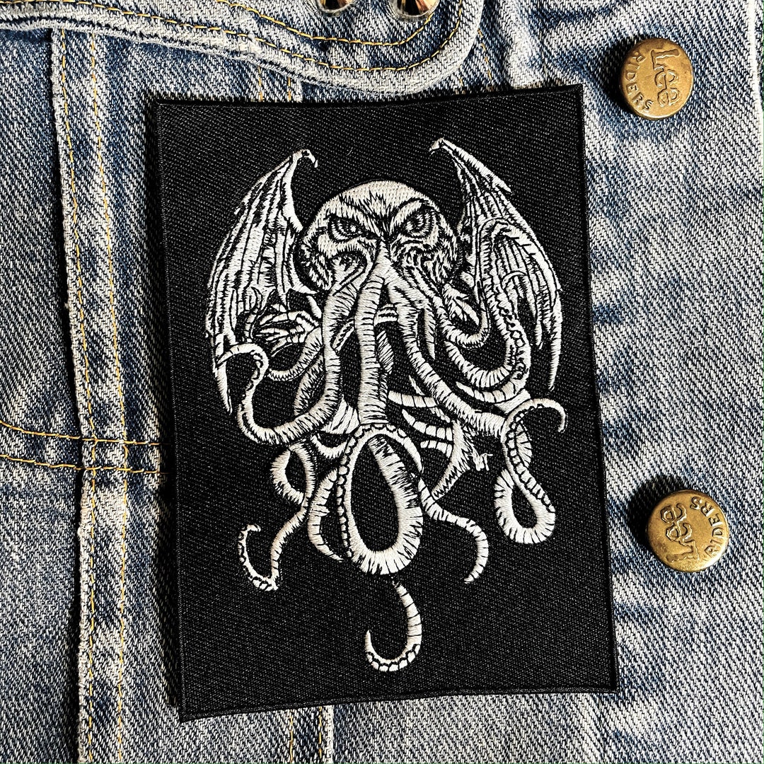 Cthulhu Cthulhu Badge Cthulhu Patch Patches Patch Nat - Etsy