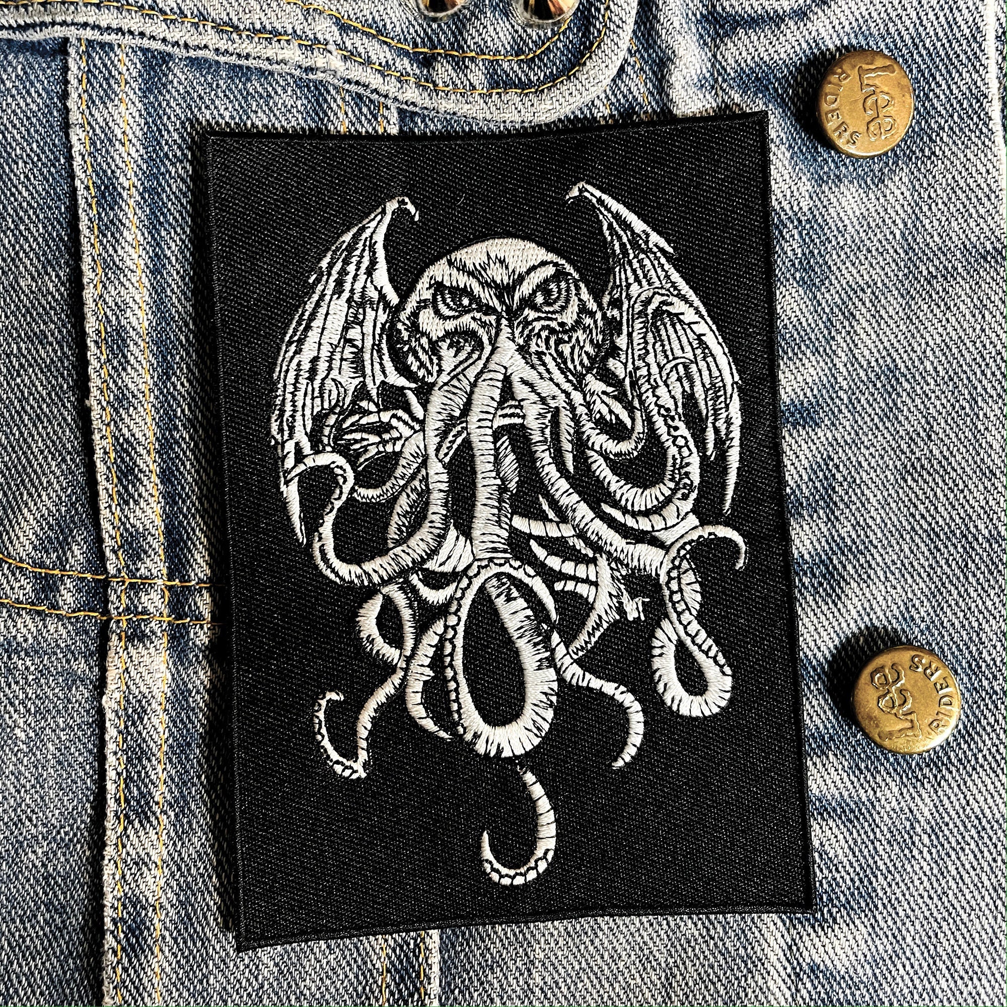 Cthulhu Cthulhu badge Cthulhu patch patches patch Nat | Etsy