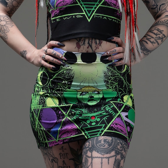 UFO Slim Fit Skirt Tight Skirt Spandex Skirt Mini Skirt - Etsy