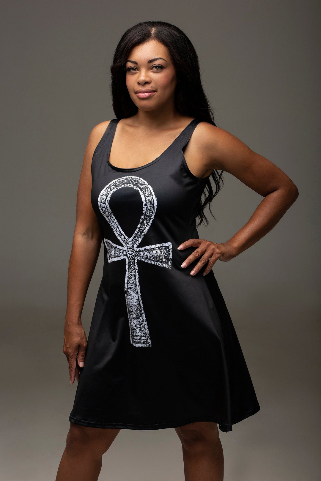 Ankh, Ankh Dress, Skater Dress, Occult Symbols, Symbols, Occult Fashion ...