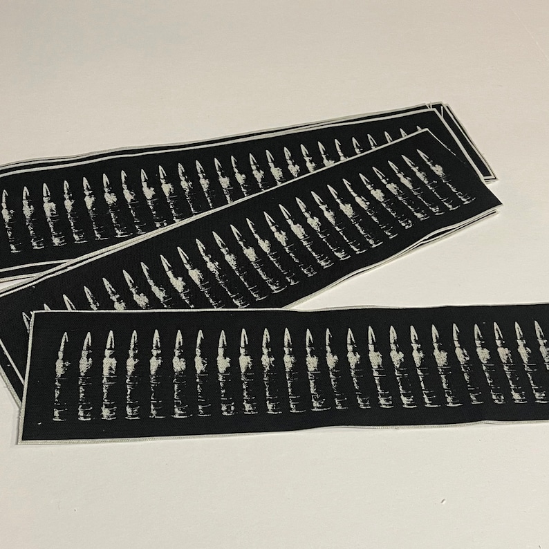 Bullet Belt Bullets Patch Banner Patch Cloth Patch | Etsy