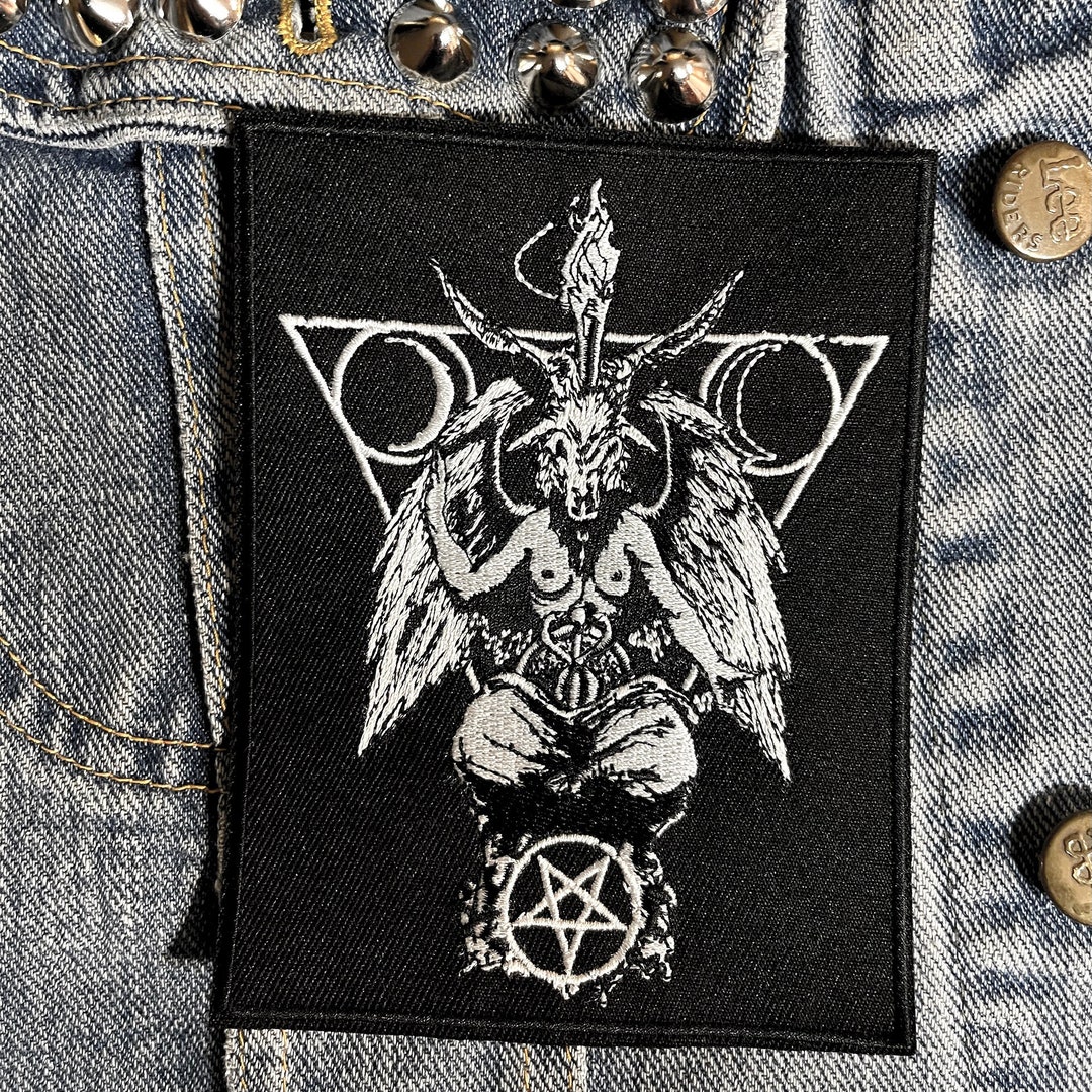 Baphomet Patch, Baphomet, Satanic Patch, Lucifer, as Above, Occult, Satanic Temple, Satan ...