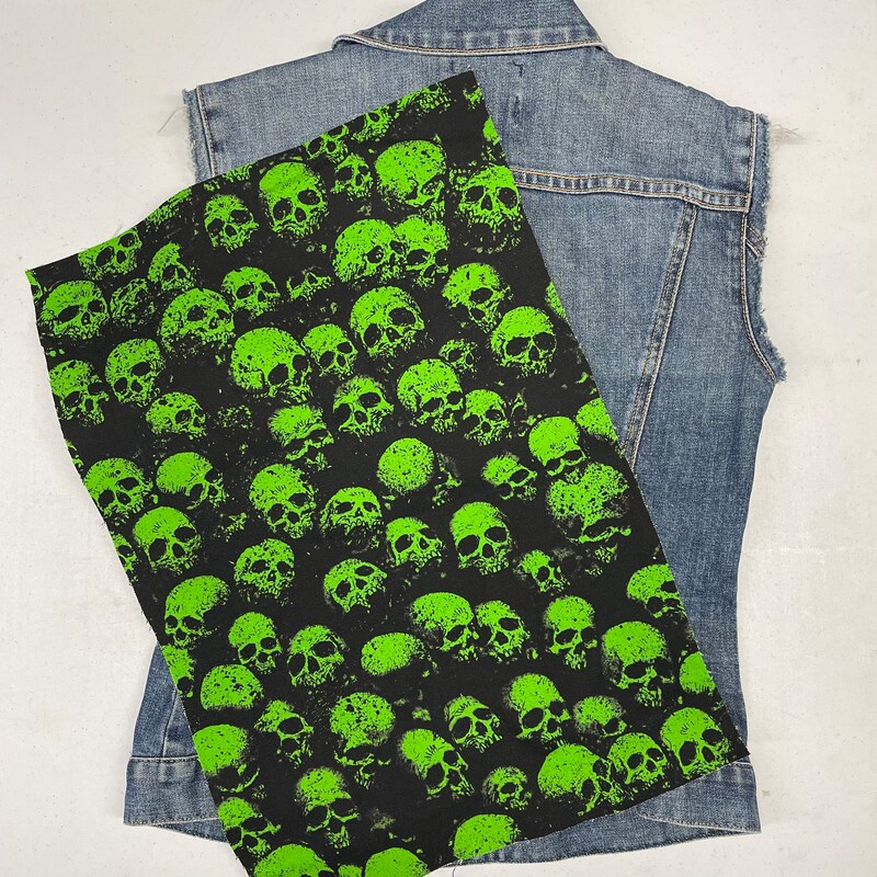 Skull Fabric - Etsy