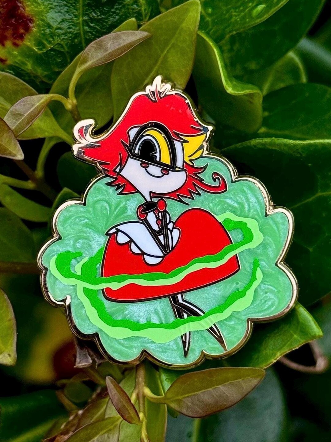 Niffty Monroe - Hard Enamel Hazbin Hotel Pin - Etsy