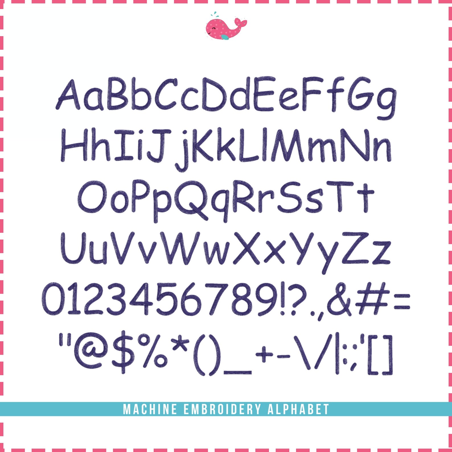 Comic Sans Font. Monogram Fancy Machine Embroidery Alphabet | Etsy