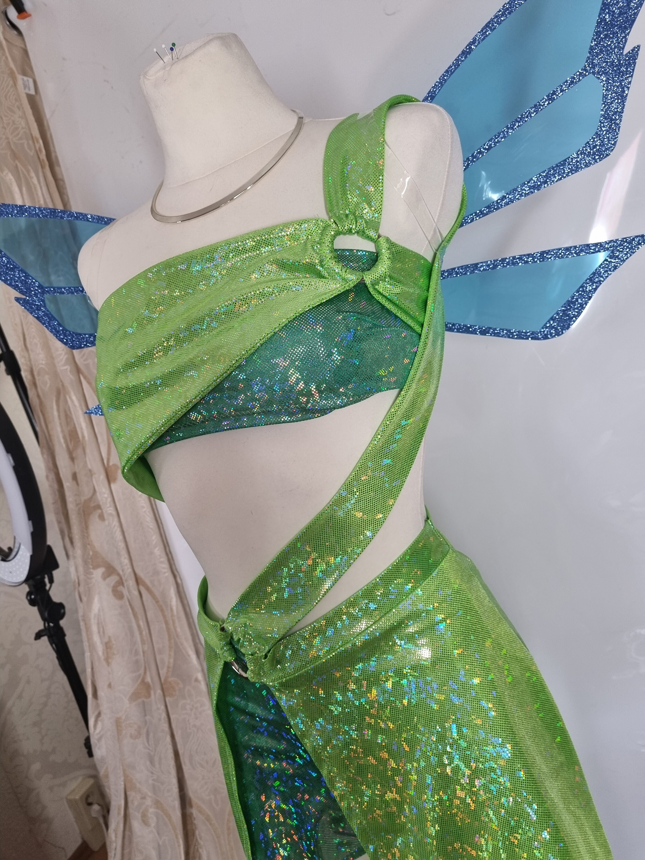 Layla Winx Club Charmix Full Cosplay With Wings Made to Order S-L - Etsy