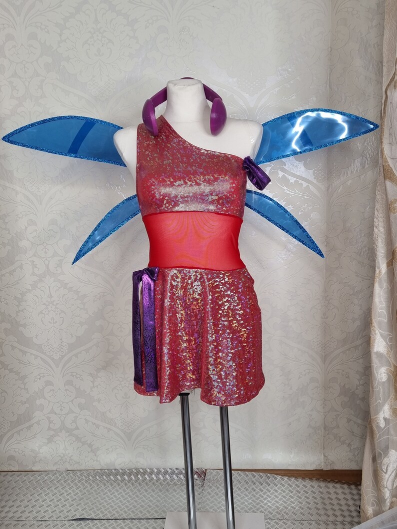 Musa Winx Club Charmix Cosplay completo con alas hecho a pedido S-L ...