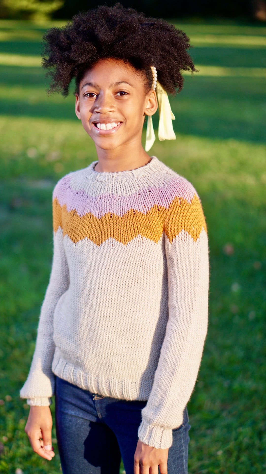 Making Waves Sweater KNITTING PATTERN, Knit Sweater Pattern, Knit ...