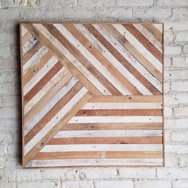 Reclaimed Wood Art - Etsy