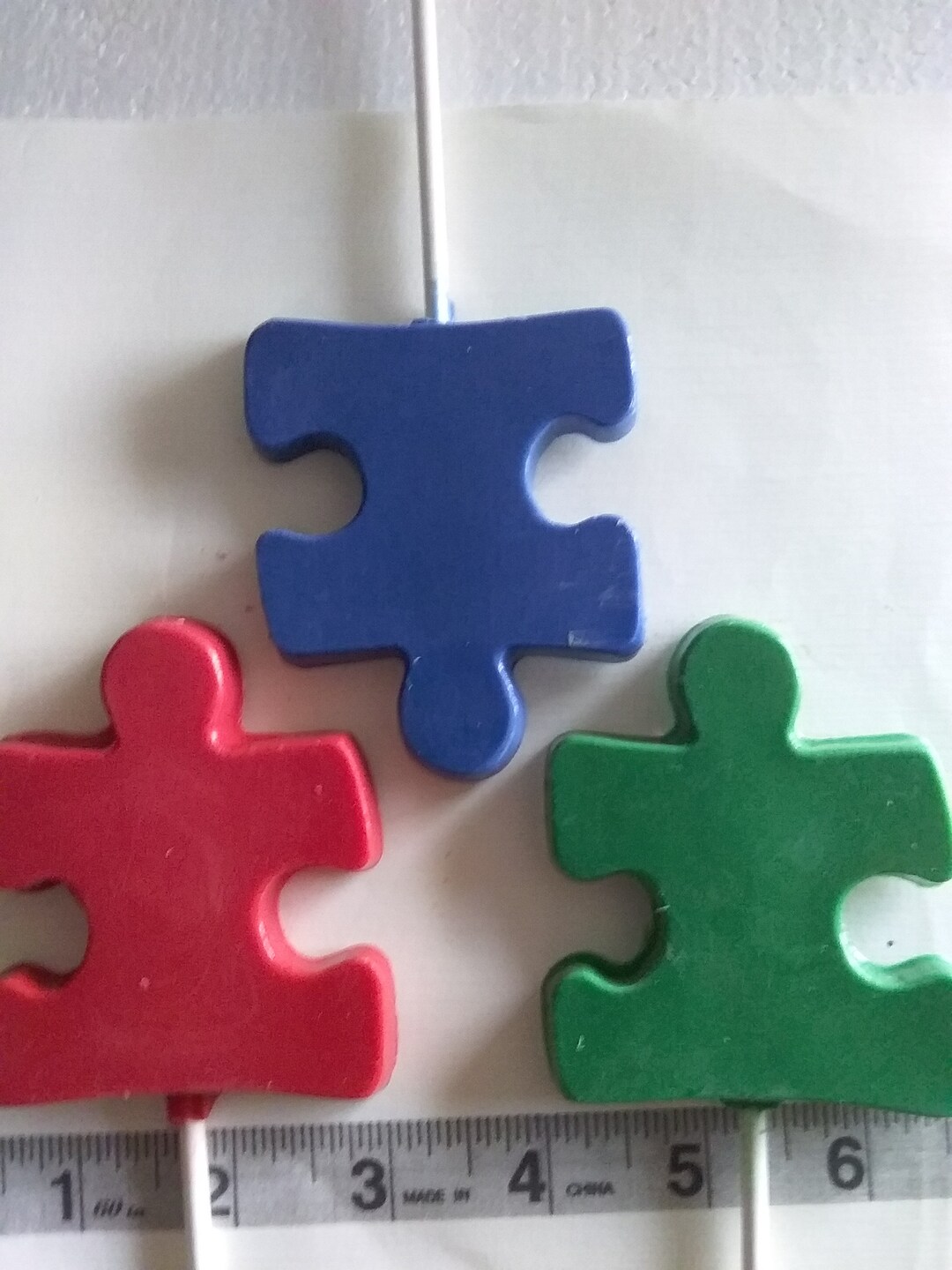Autism Puzzle Pieces Set of 50 Puzzle Parts Made of Delicious Melt in ...