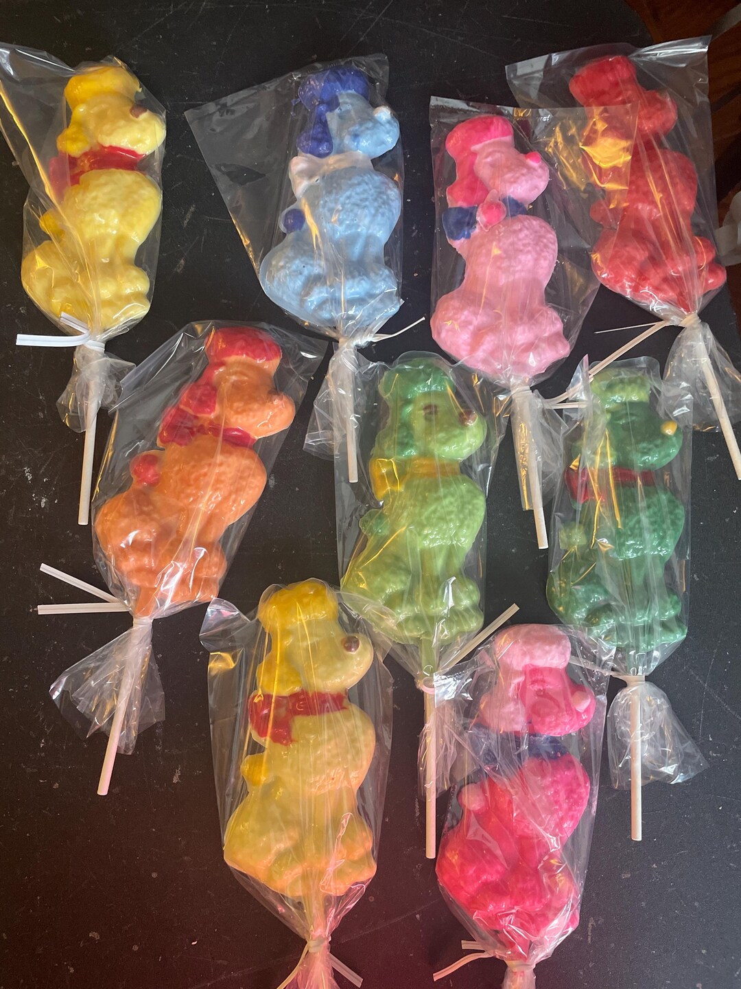 French Poodle Dogs Melt in Mouth Solid Chocolate Lolly Pups Delicious ...